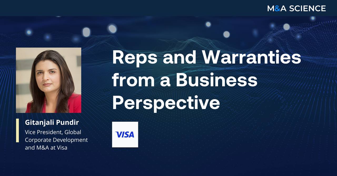 Reps and Warranties Insurance from a Business Perspective with Gitanjali Pundir